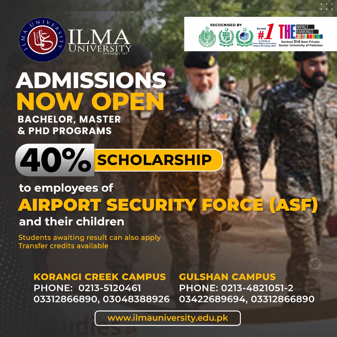 Scholarships | Ilma University